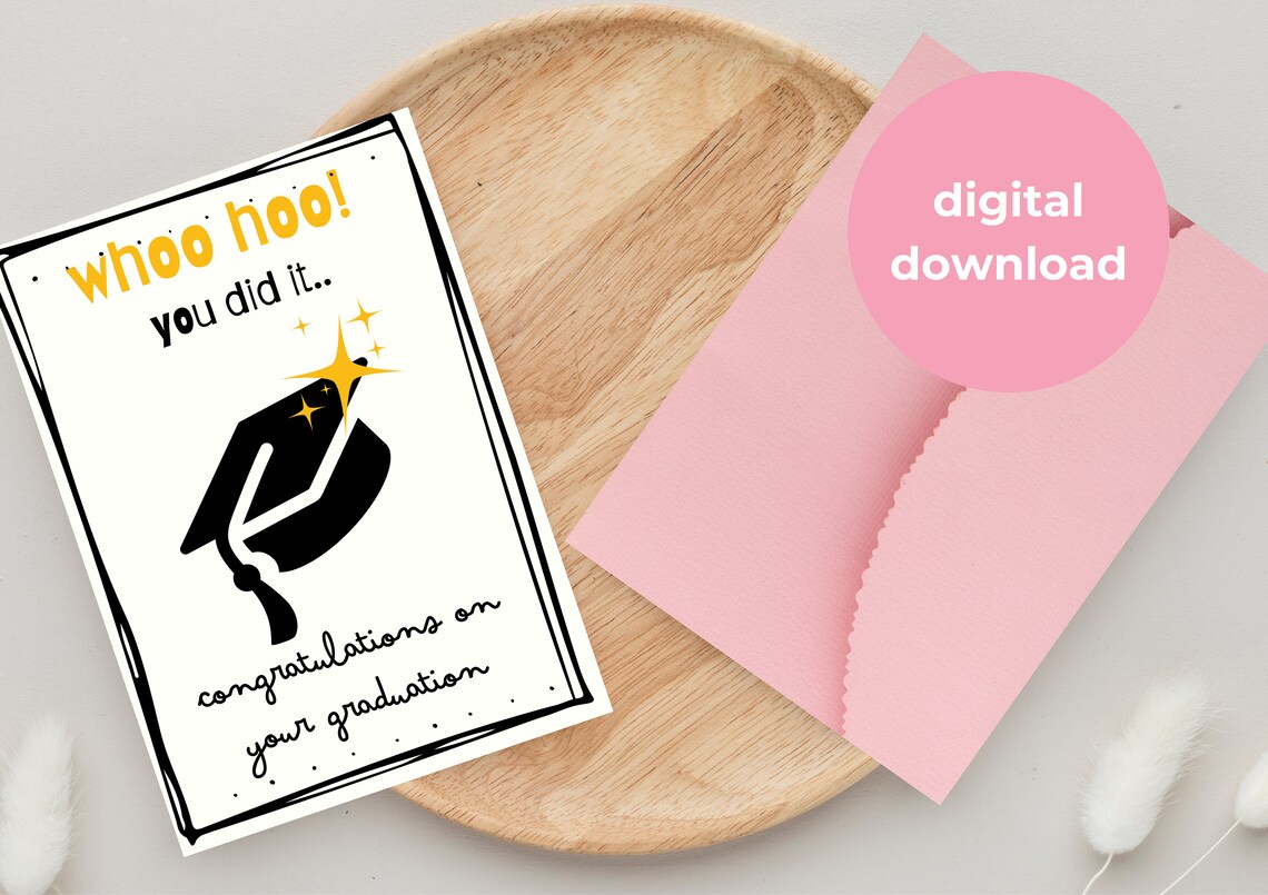 Graduation Card Slay, Graduation Card, Congratulation on Your ...