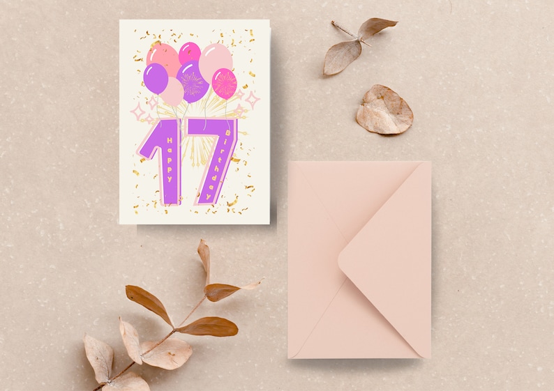 17th Birthday, Instant Download, Daughter Birthday Card, Funny ...