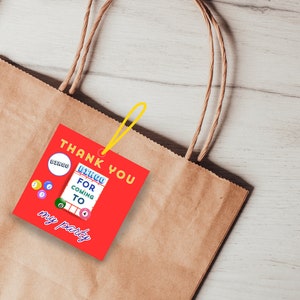 Thank You for Celebrating My Birthday Tag, Thanks for Coming to My ...