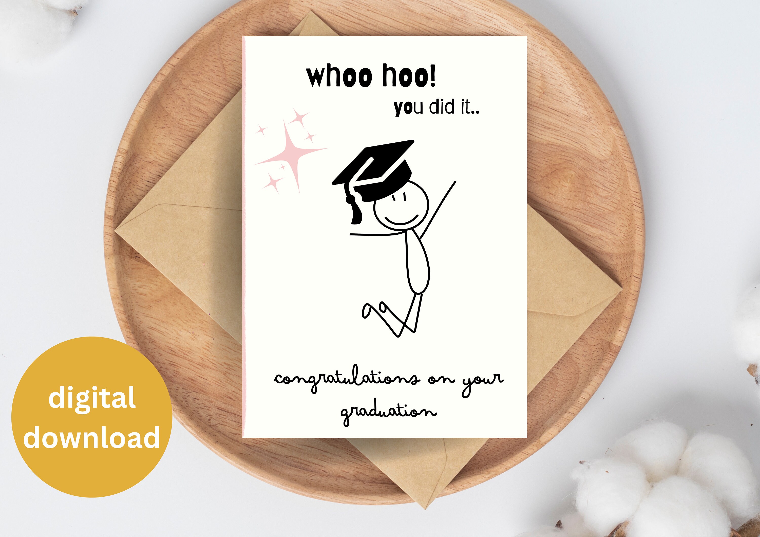 Graduation Card Funny Finally, 2024 Graduation Card, Funny Graduation ...