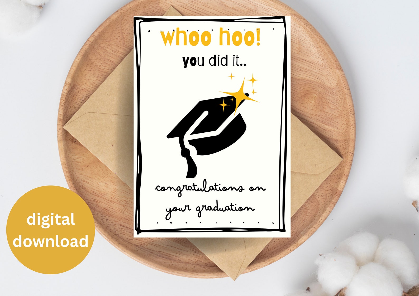 Graduation Card Slay, Graduation Card, Congratulation on Your ...
