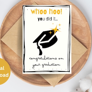 Graduation Card Slay, Graduation Card, Congratulation on Your ...
