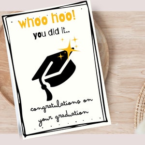 Graduation Card Slay, Graduation Card, Congratulation on Your ...