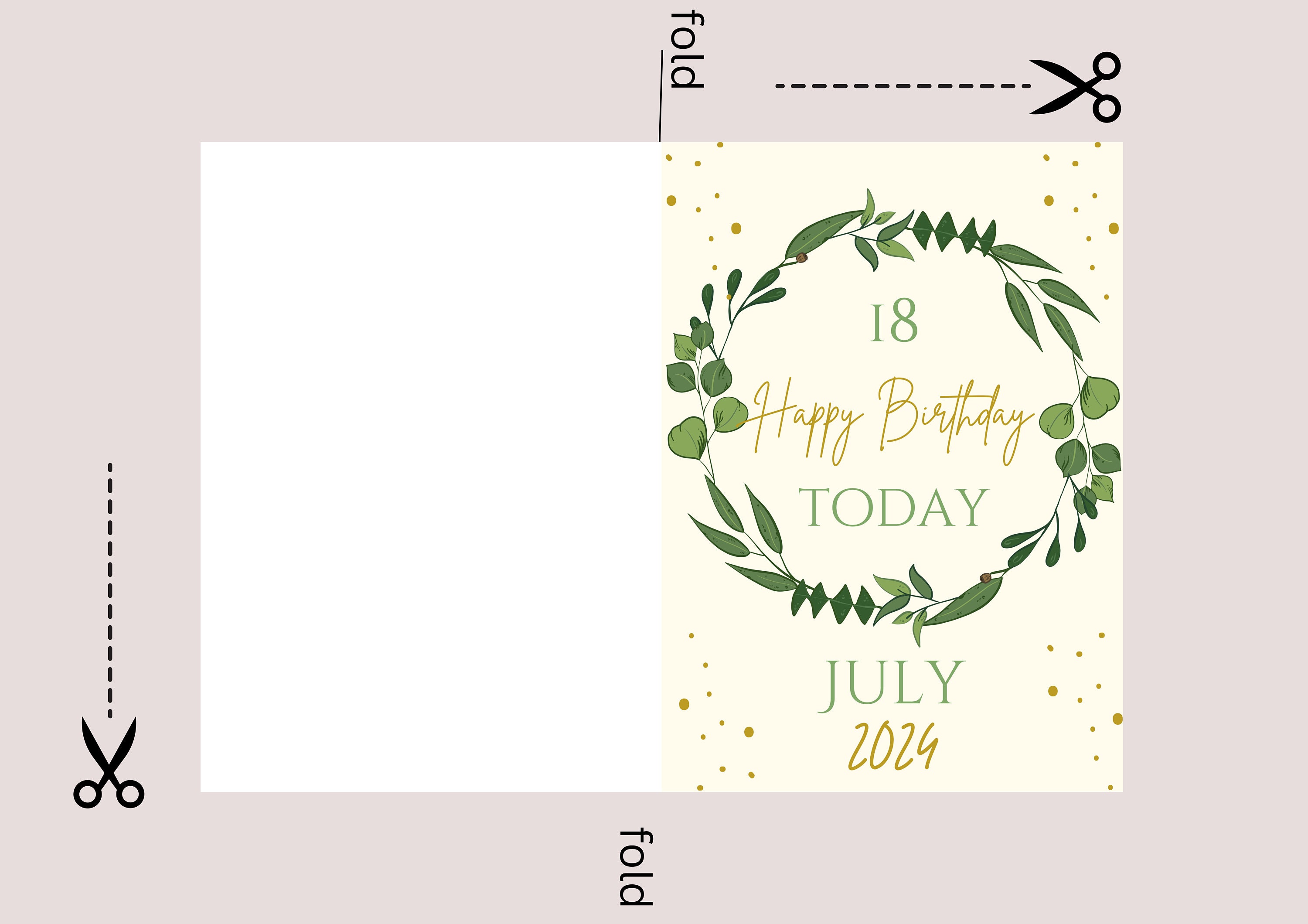 Happy 18th Birthday Card Boy, 18th Card for Girls, Printable 18th Card ...