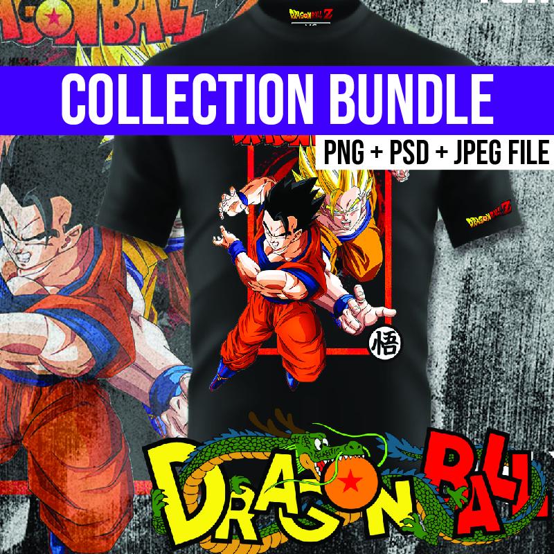 LIMITED DRAGONBALL T-shirt Design Anime Streetwear T-shirt Graphic ...