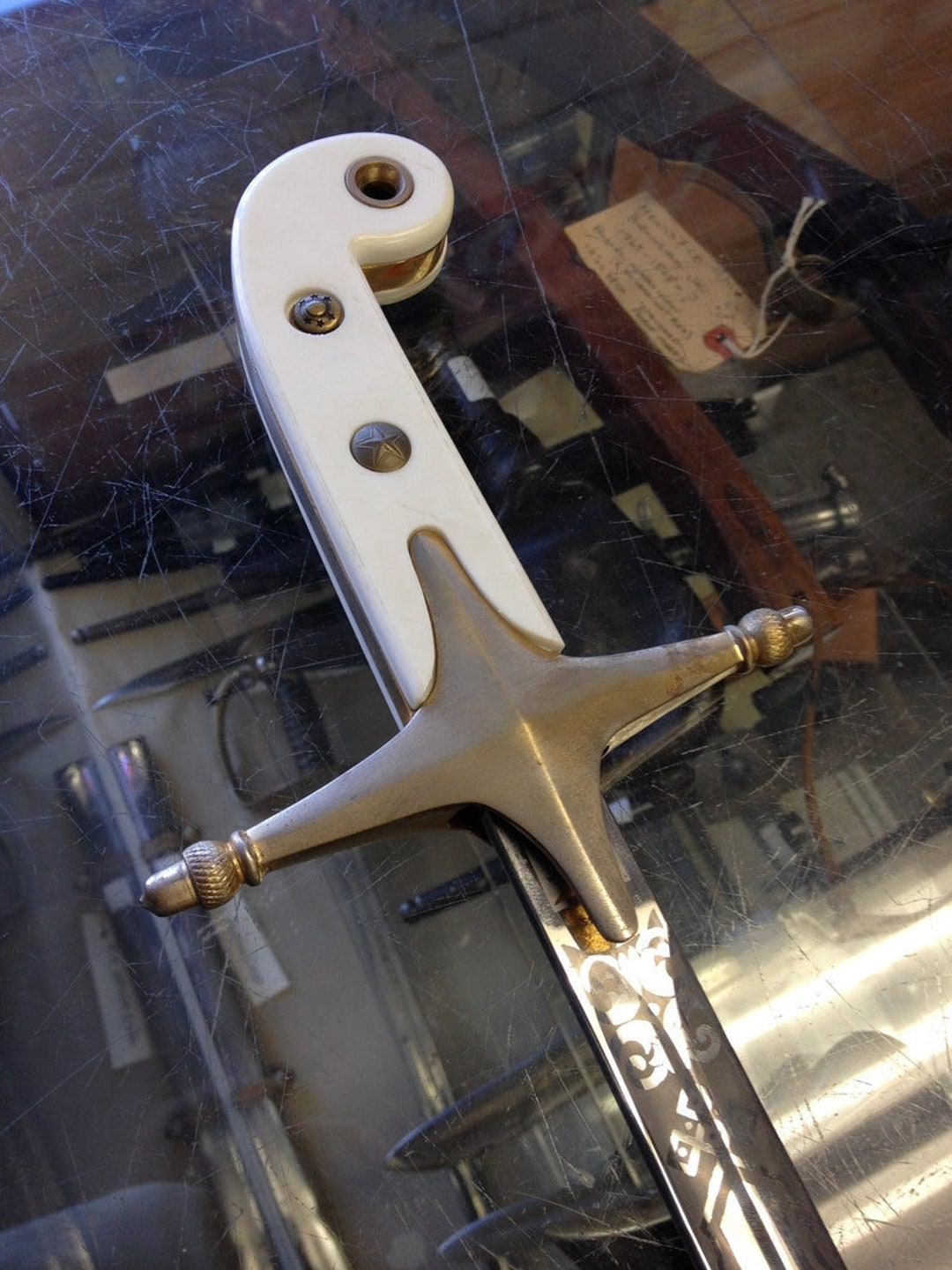 USMC Mameluke Replica Plastic Sword Grips pair - Etsy