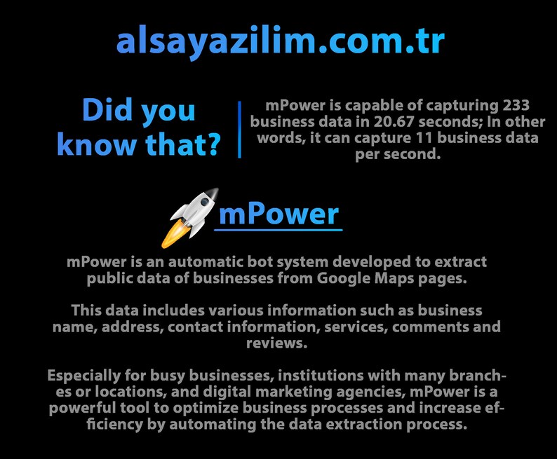 Mpower V5 Google MAPS Business Data Extraction Bot & UNLIMITED DATA - Etsy
