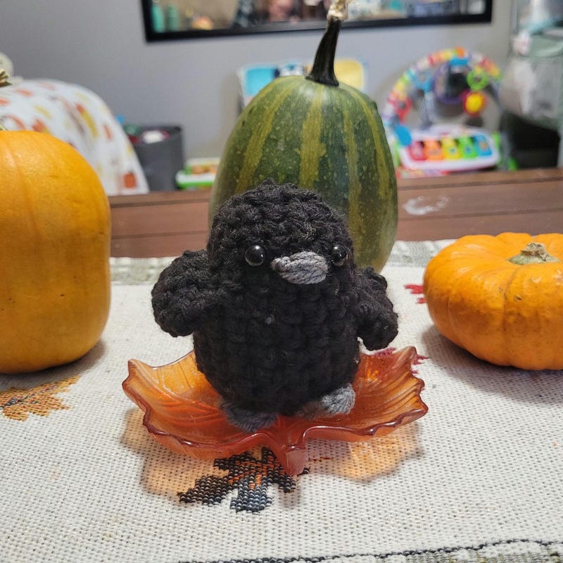 Stuffed Crow - Etsy