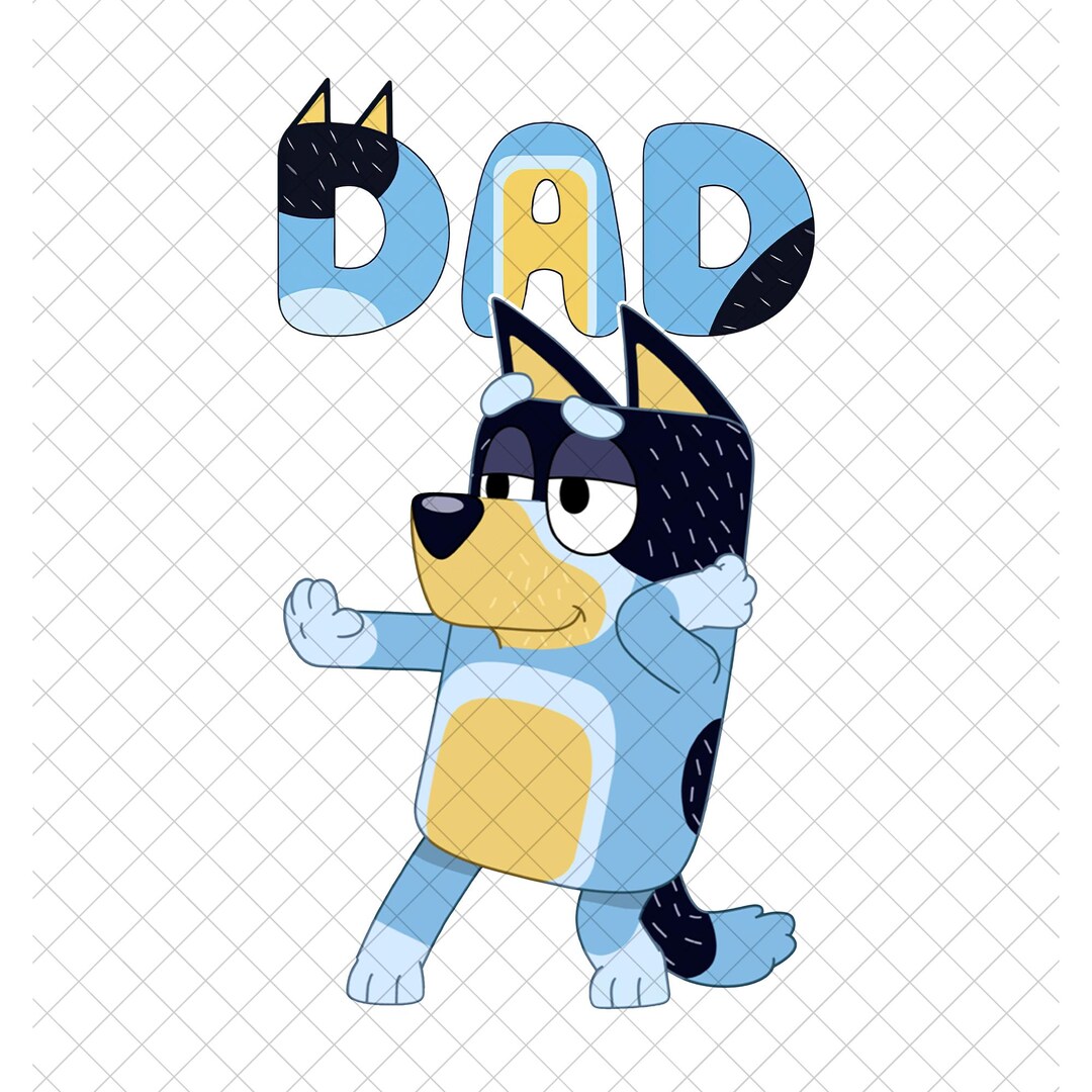 Bluey Characters Png, Bluey PNG, Bluey Bingo, Bluey Bundle, Bluey Rad ...