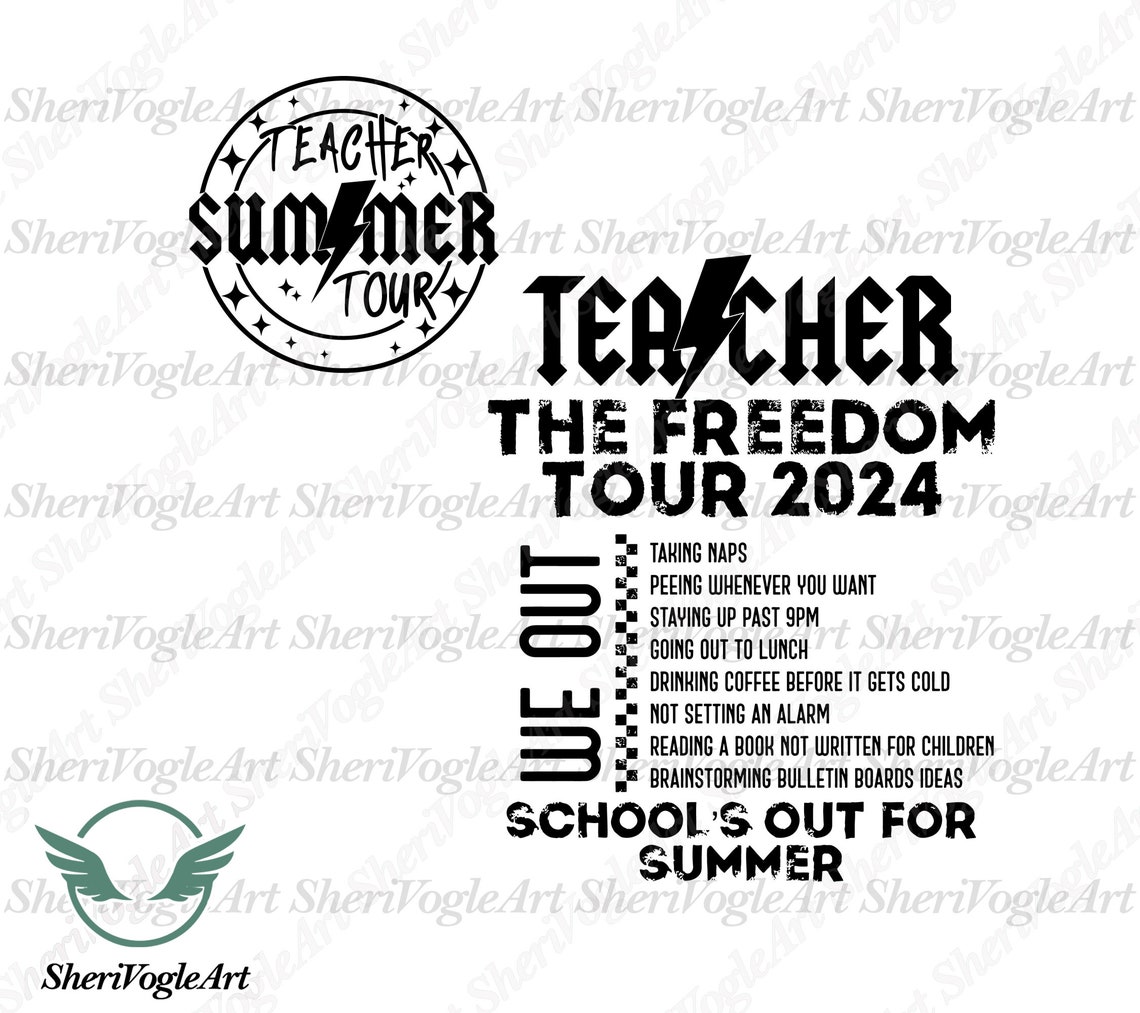 Last Day of School Svg Teacher Tour SVG, Teacher Tour Png, Teacher ...