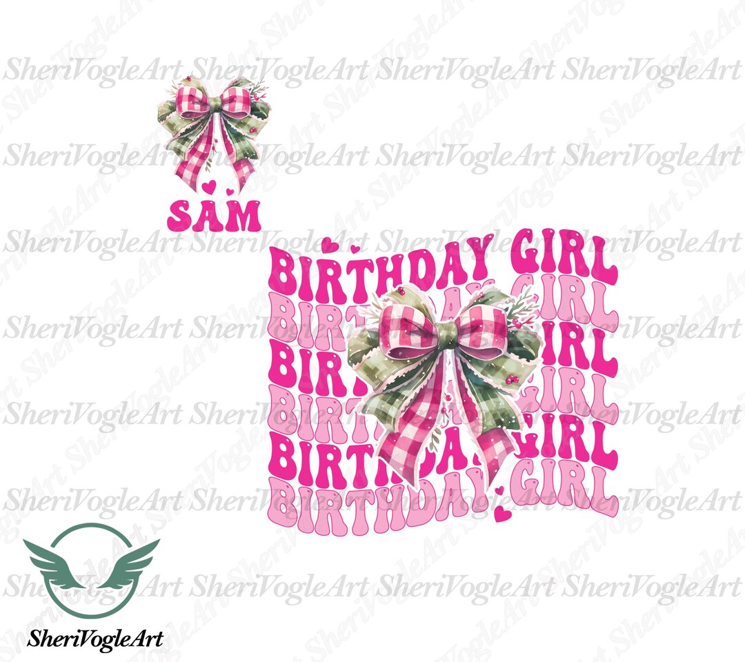 Birthday Girl PNG Svg, Birthday Girl Shirt Png, Custom Birthday ...
