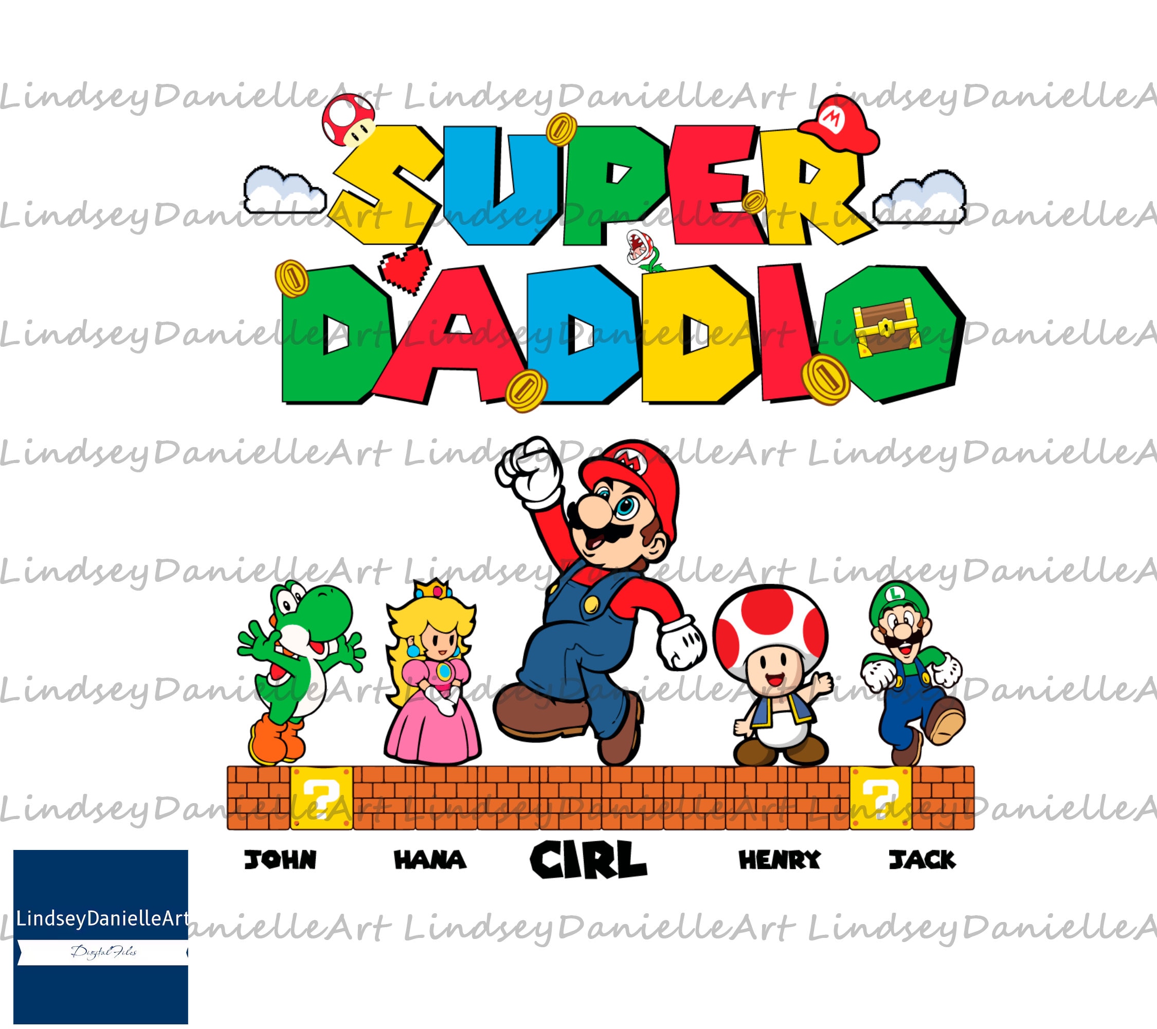 CUSTOM Super Daddio Svg Png, the Best Team Ever Png, Super Daddio Png ...