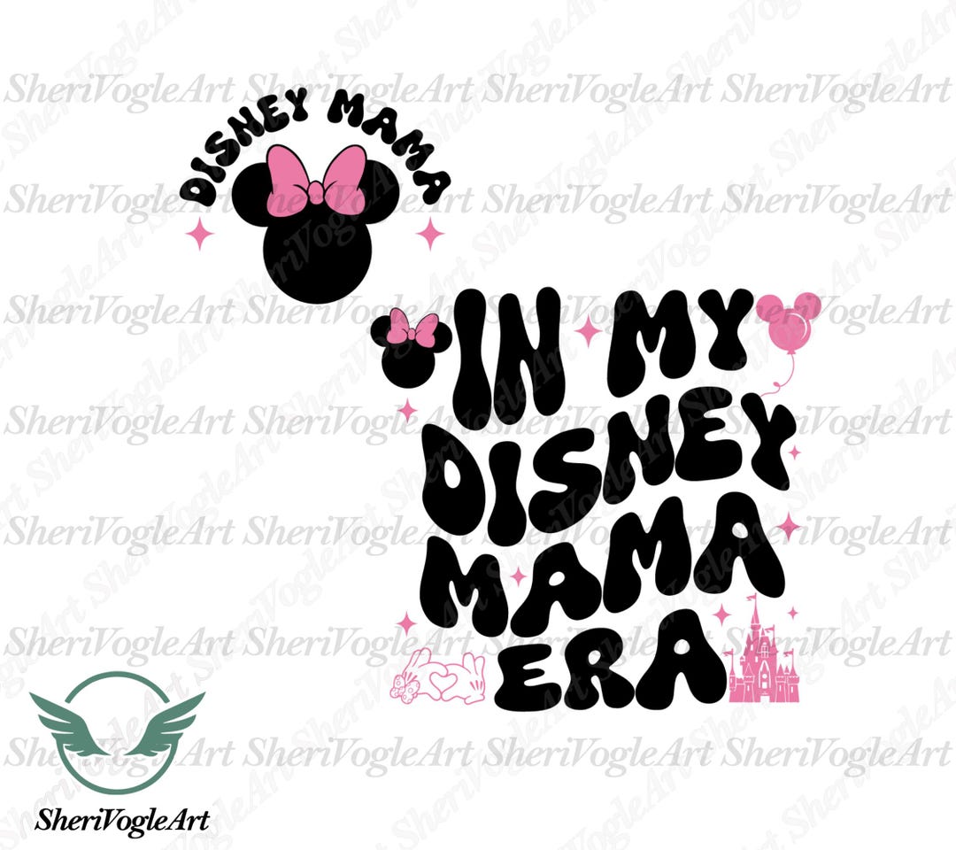 Dosney Mama Svg Png, in My Dosney Mama Era Svg Png, Monnie Mouse Dosney ...
