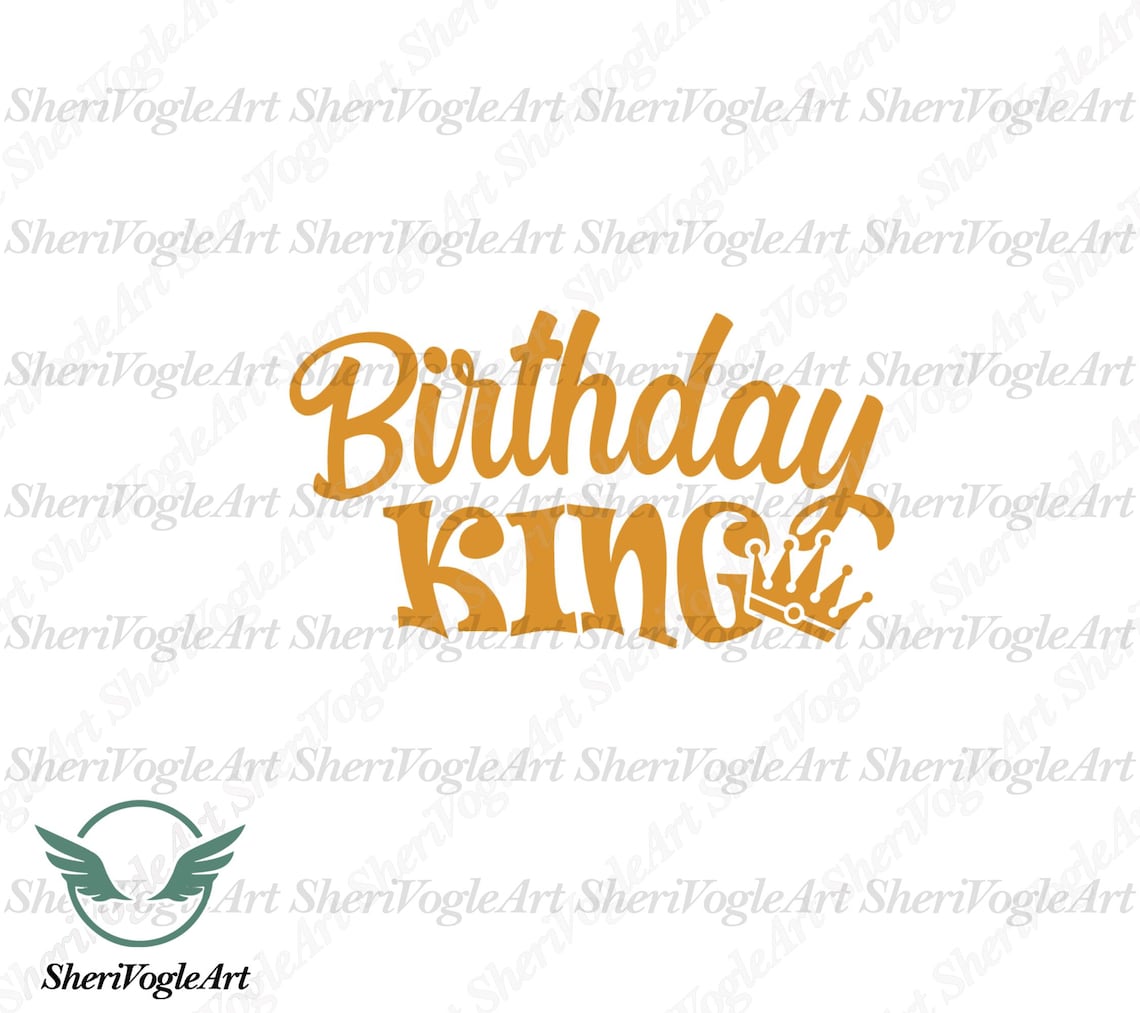 Birthday King SVG, Birthday SVG, Crown Svg, Birthday Squad Svg, Friends ...