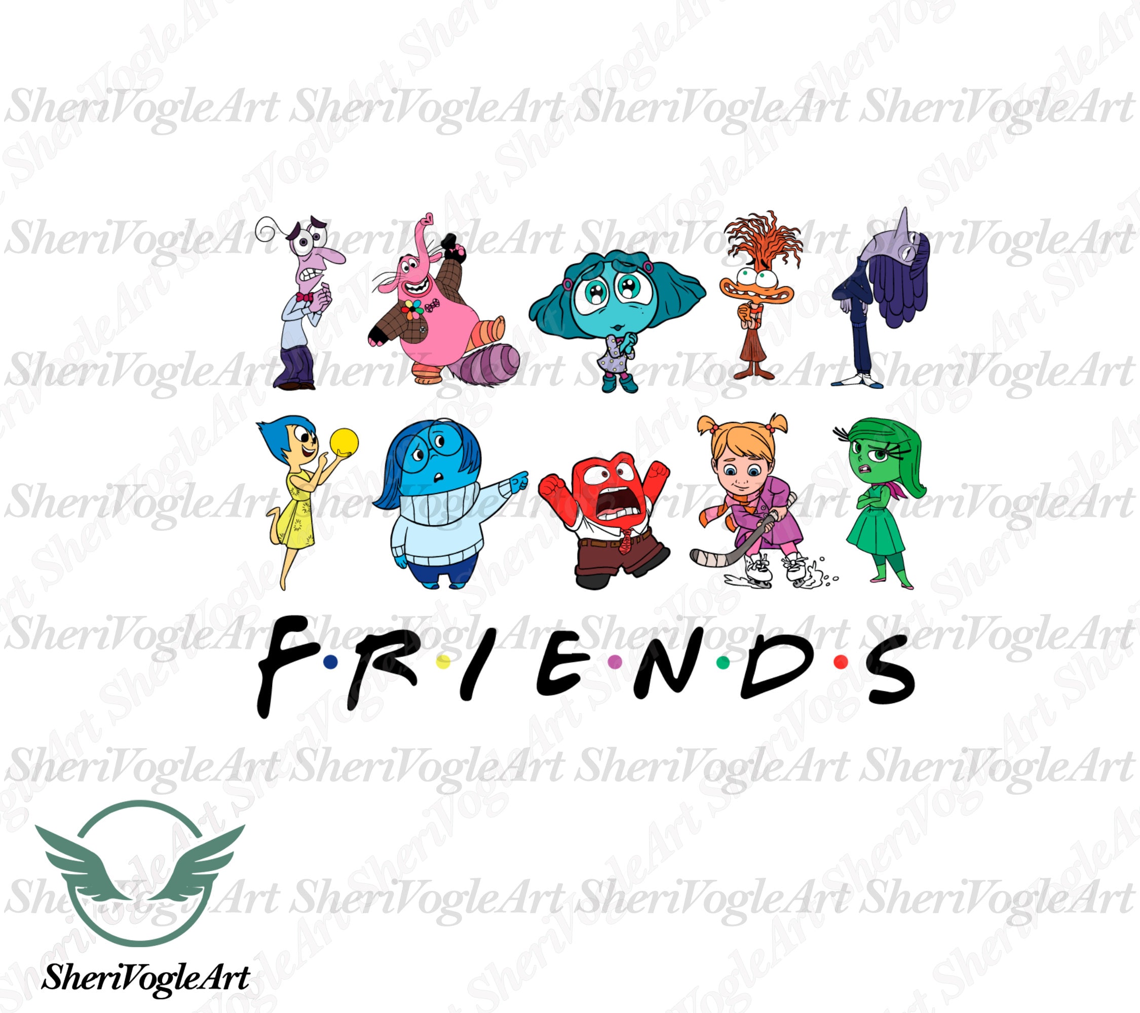 Inside Out Characters Svg, Inside Out Png, Inside Out Svg, Inside Out ...