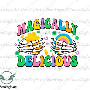 Magically Delicious Skeleton Hand SVG, Skeleton Charms Svg, Cricut, Svg ...
