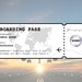 Boarding Pass Scratch Card Surprise Reveal Holiday, Trip, Weekend Away ...