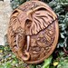 Wood Carved Picture, Wooden Elephant, Wooden Animal Art, 3D Wall Decor ...