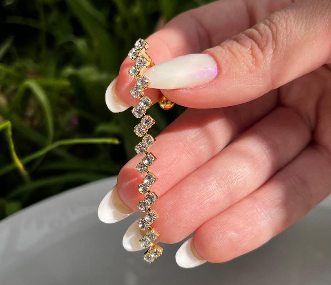 Belly Button Barbell Curved 14G Implant Titanium Internally Threaded ...