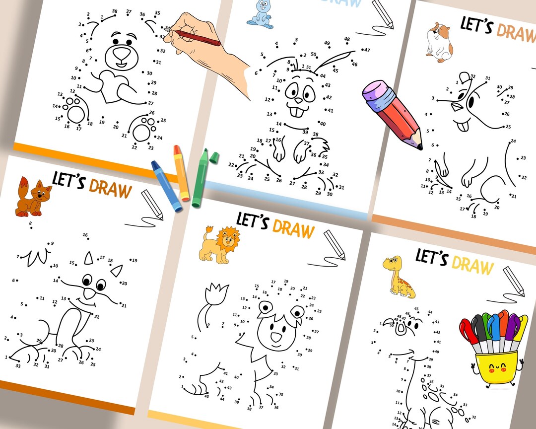 Drawing Learning and Coloring Activity for Childrenhow to Drawstep by ...