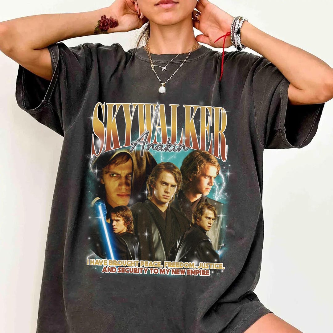 Retro Anakin Revenge of the Sith Tee, Anakin Skywalker Tee, Darth Vader Disneyworld T-shirt ...