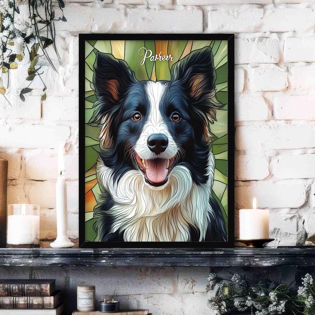 Personalized Pet Portraits, Custom Pet Photo, Custom Digital Dog ...