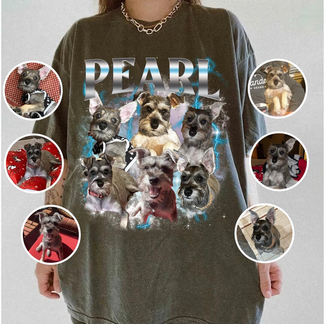 Custom Dog Bootleg Comfort Colors Shirt, Custom Pet Tee, Custom Dog Tee ...