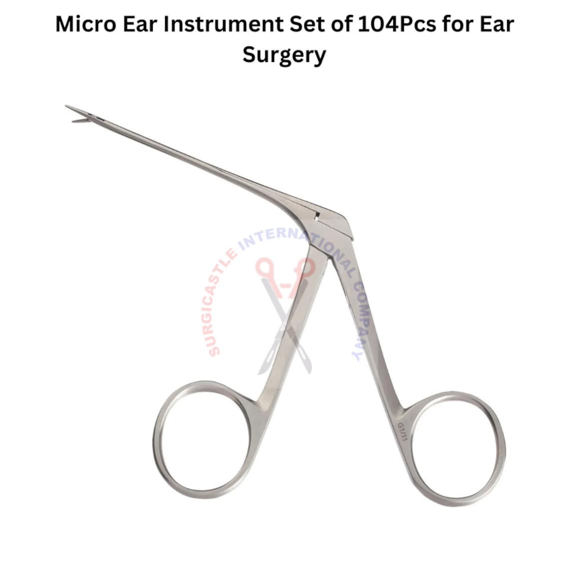 Micro Ear Instrument Set of 103pcs for Ear Surgery Set, Tympanoplasty ...