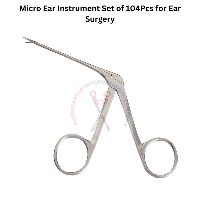 Micro Ear Instrument Set of 103pcs for Ear Surgery Set, Tympanoplasty ...