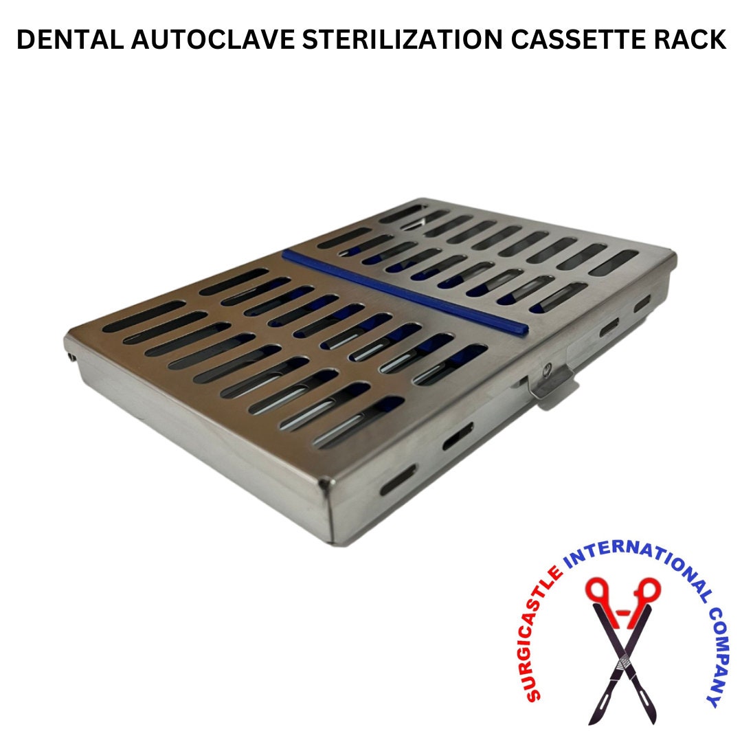 Dental Autoclave Sterilization Cassette Rack for 10 Instruments ...
