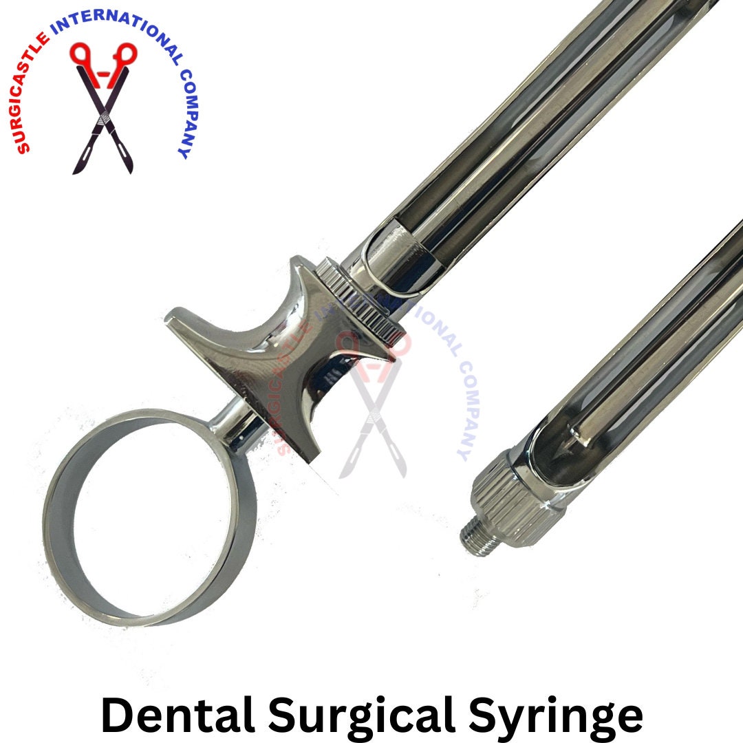 Aspirating Dental Syringes Stainless Steel: 1 Ring Dental Syringe ...