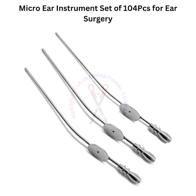 Micro Ear Instrument Set of 103pcs for Ear Surgery Set, Tympanoplasty ...