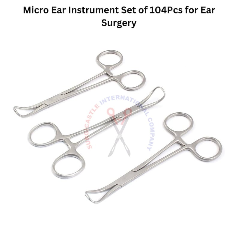 Micro Ear Instrument Set of 103pcs for Ear Surgery Set, Tympanoplasty ...
