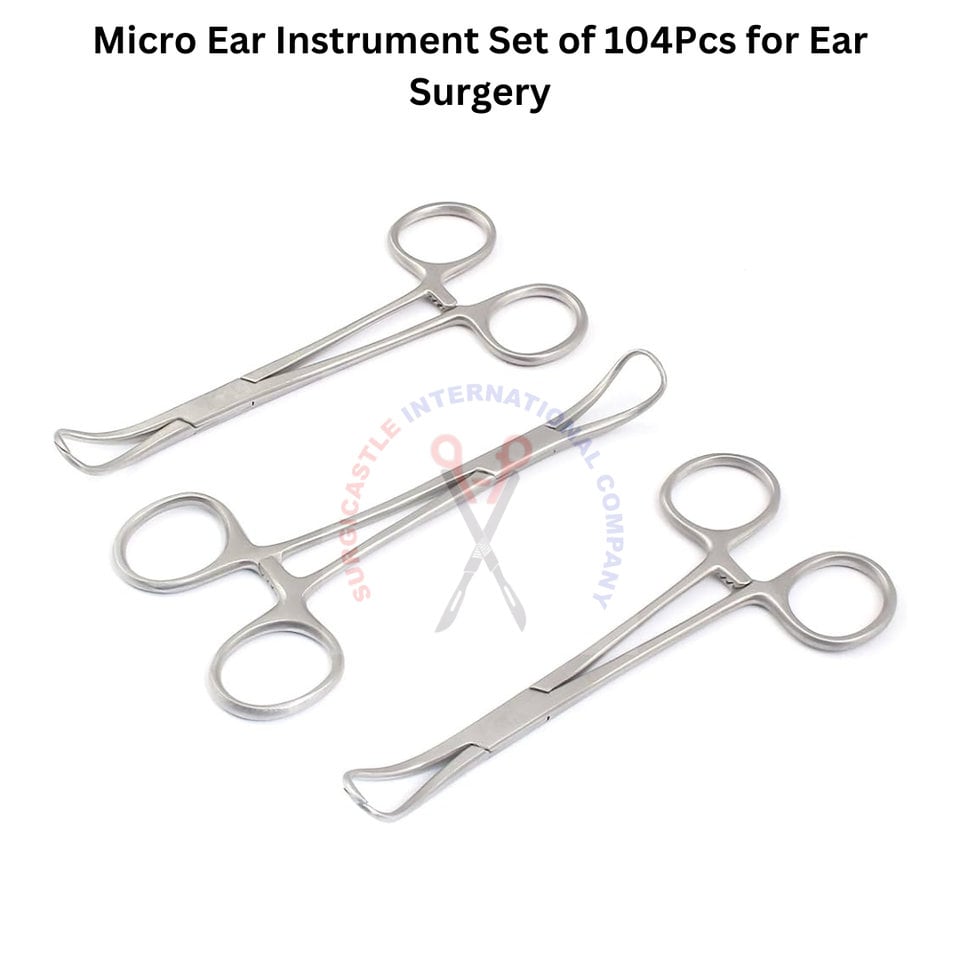 Micro Ear Instrument Set of 103pcs for Ear Surgery Set, Tympanoplasty ...
