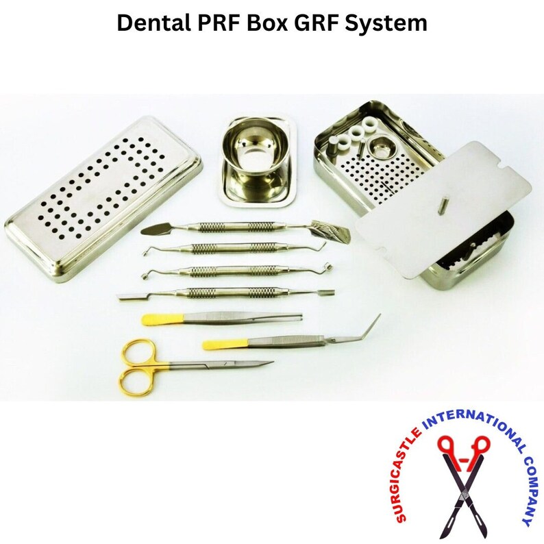 Dental PRF Box GRF System Platelet Rich Fibrin Set Implant Surgery ...