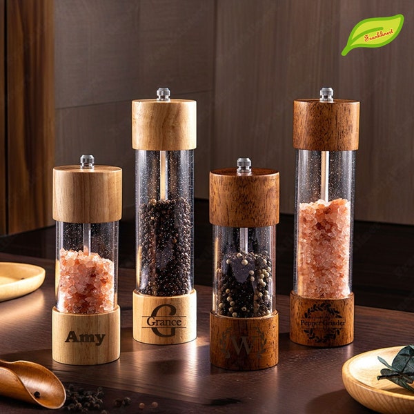 Wooden Salt Shaker - Etsy