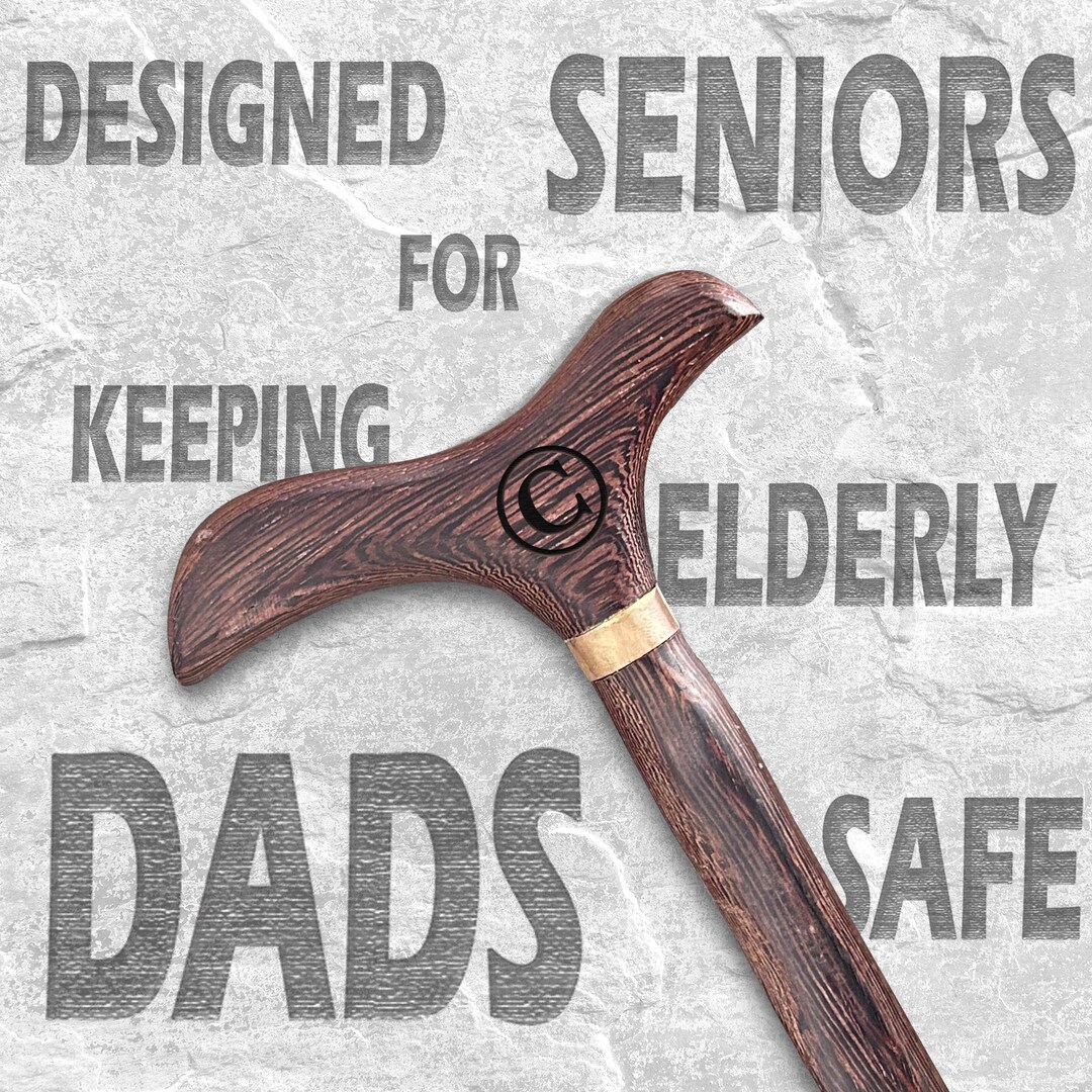 Personalized Dad Walking Stick Cane-father's Day Gift-personalized ...