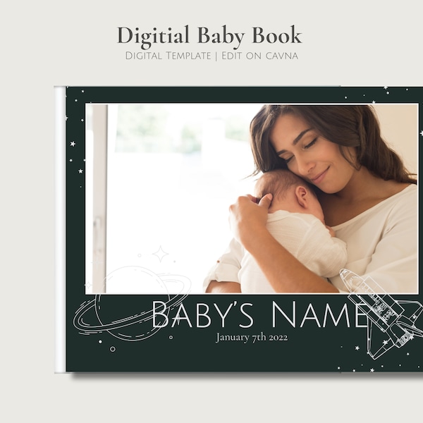 Baby Album Template - Etsy