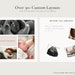 Digital Minimal Baby Book Template, Printable Baby Book, First Year ...