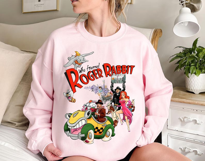 Roger Rabbit Retro Shirts, Who Framed Roger Rabbit Characters Shirt ...