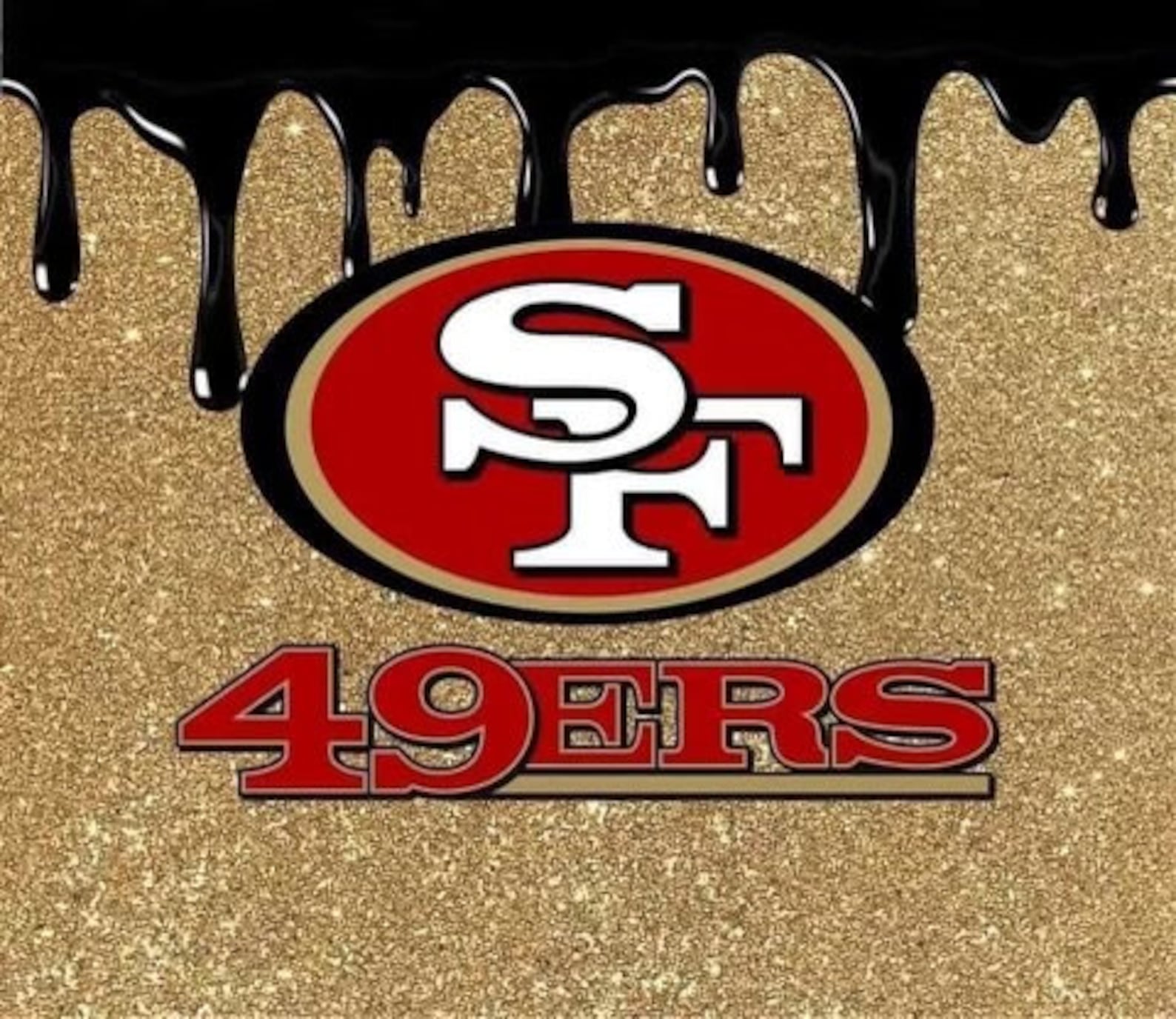 San Francisco 49ers Tumblr Digital Design - Etsy