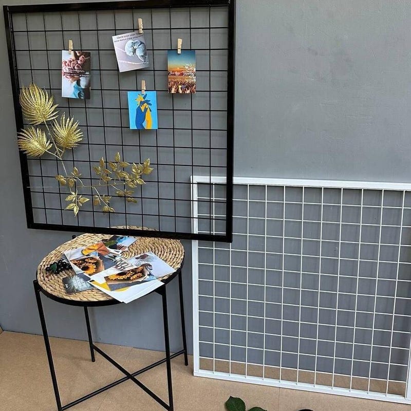 Framed Wire Wall Grid - Etsy UK