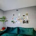 Hanging Wire Moodboard Wall Grid, Custom Size Metal Photo Display Board ...