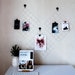 Large Wire Grid, Metal Memo Board Combo, Polaroid Wall Grid & Plant ...