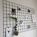 Hanging Wire Moodboard Wall Grid, Custom Size Metal Photo Display Board ...