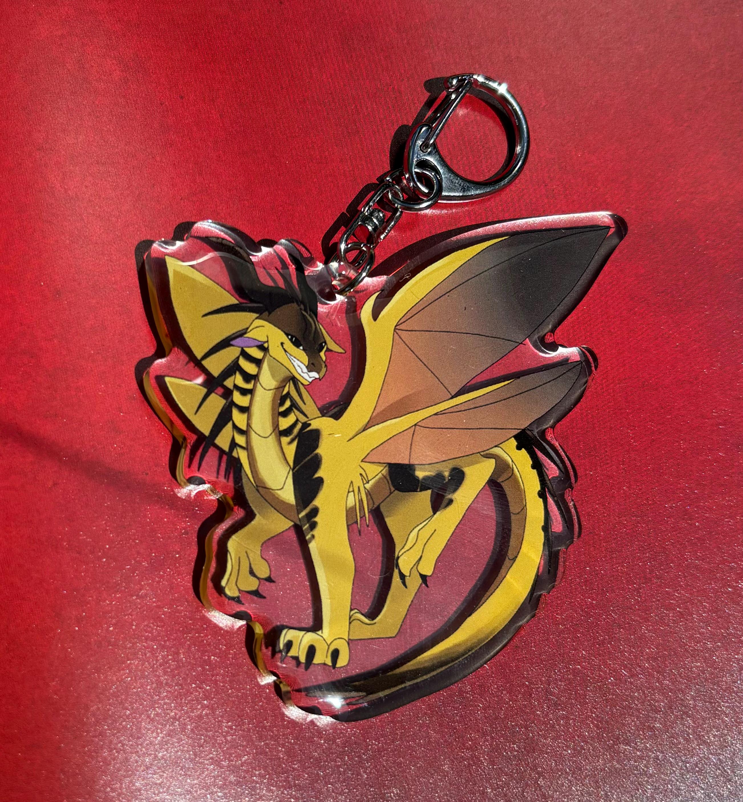 Wings of Fire | Antagonists and Villains Epoxy Keychains - Etsy