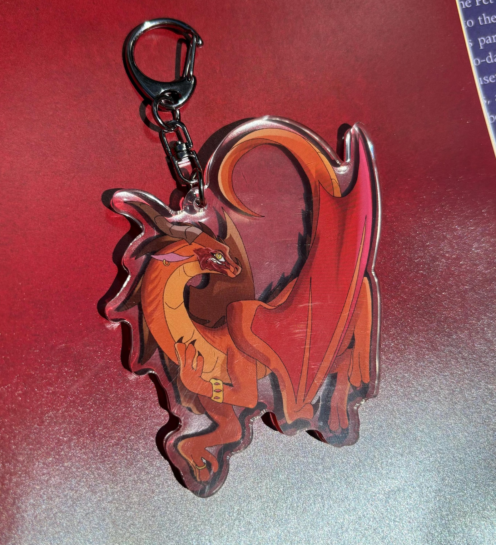 Wings of Fire | Antagonists and Villains Epoxy Keychains - Etsy