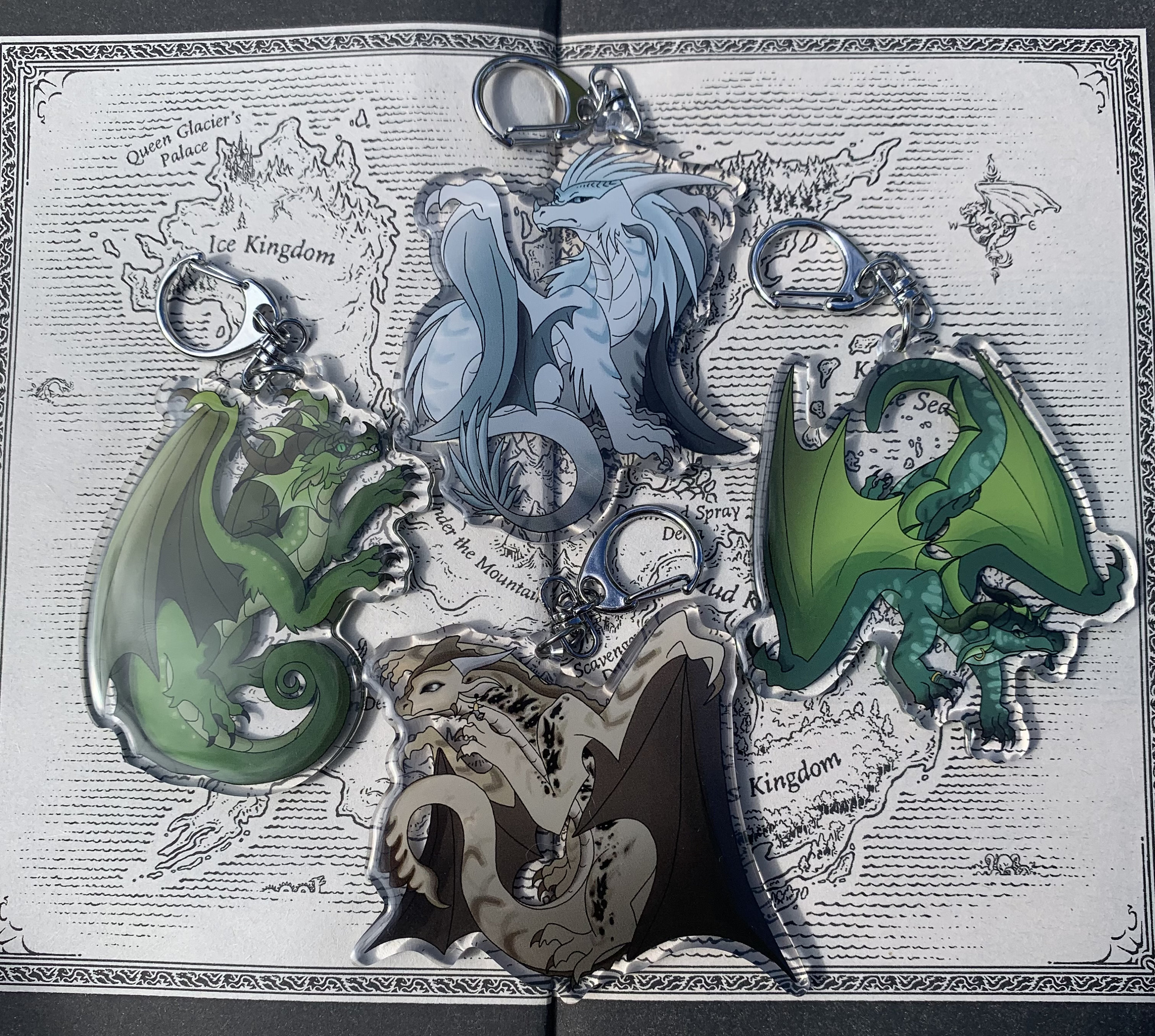 Wings of Fire Keychains || Minor/side Antagonists - Etsy