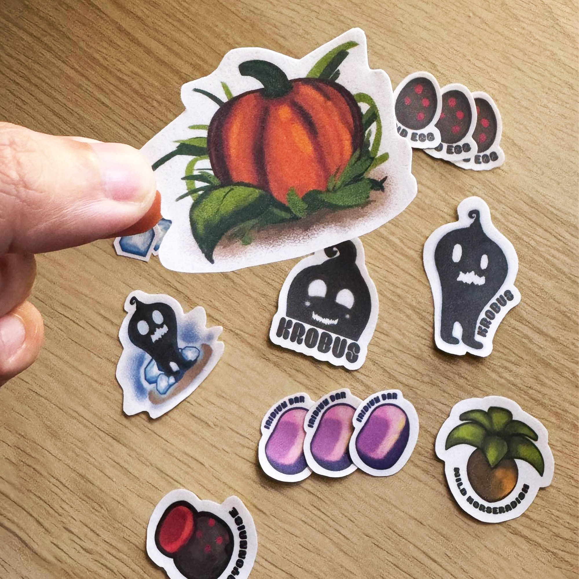 Stardew Valley Sticker Fan Art Set KROBUS Waterproof Stickers - Etsy