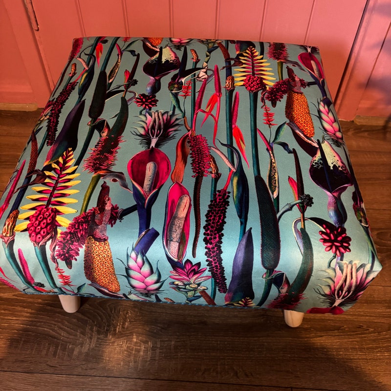 Footstool Table - Etsy UK